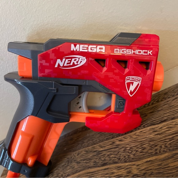 Nerf | Toys | Nerf Nstrike Mega Bullet Big Shock Blaster Soft Dart Toy ...